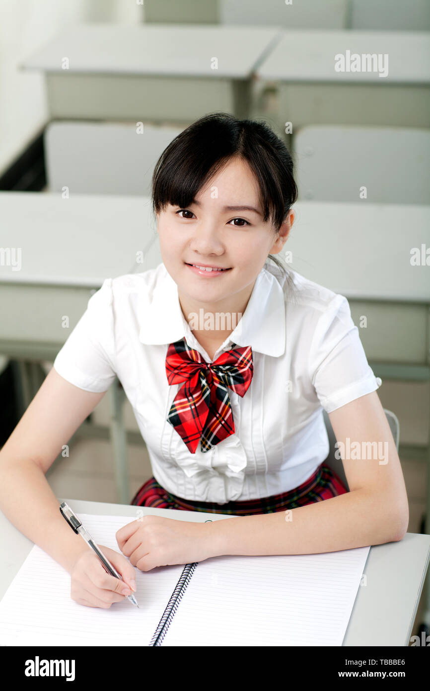 High school students' faces Stock Photo - Alamy