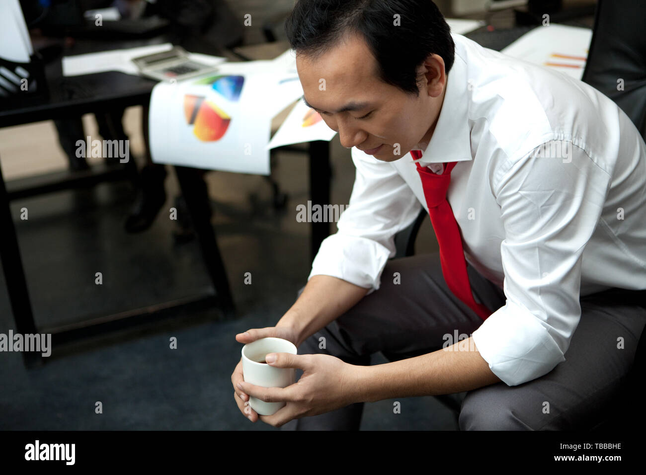 Rest after work Stock Photo - Alamy