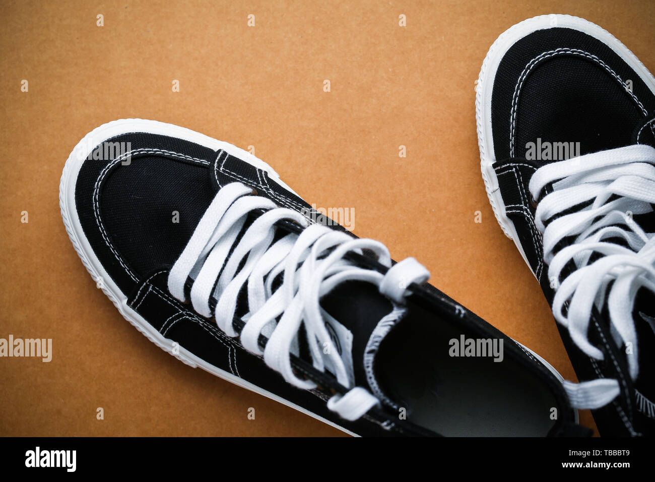 Canvas shoes walking hi-res stock photography and images - Alamy