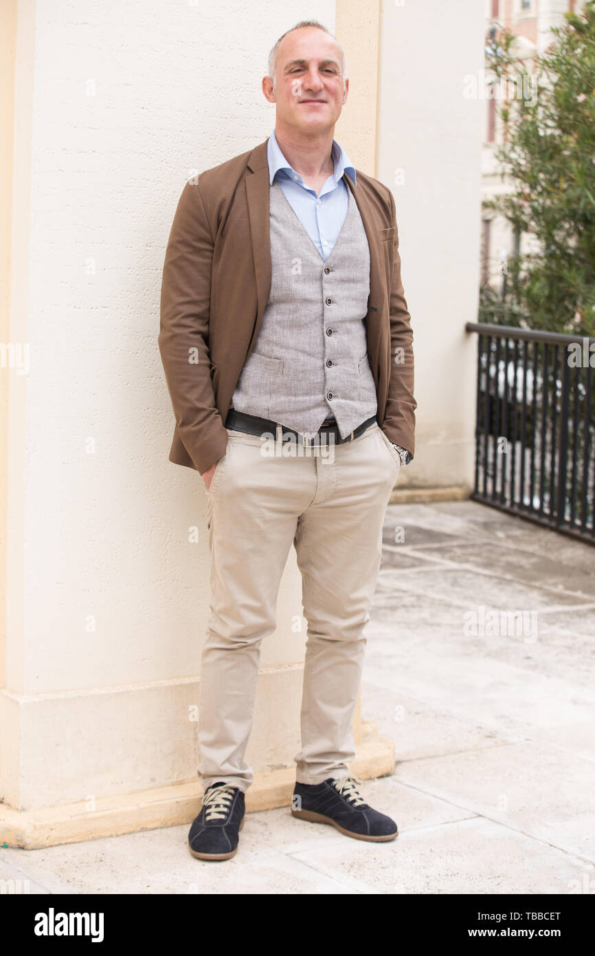 Aniello Arena Photocall of the Italian movie "Fiore Gemello" (Photo by ...