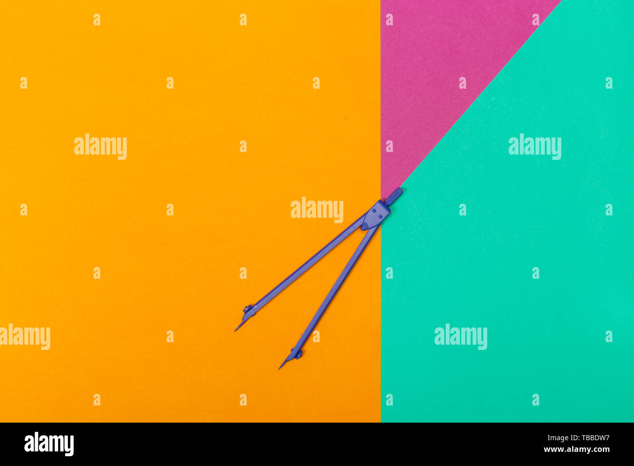 Engineering compasses for drawing Stock Photo - Alamy