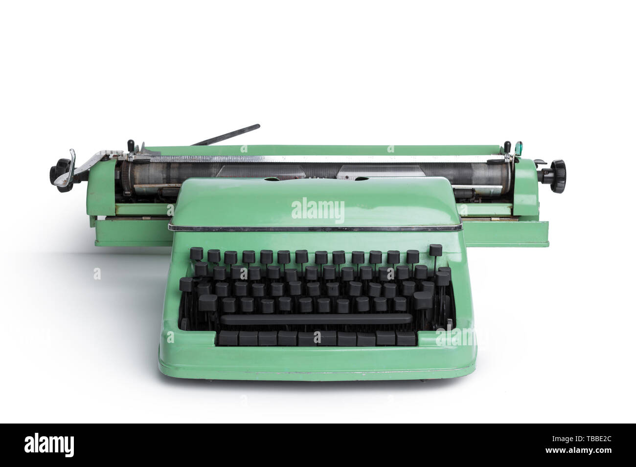 Antique Typewriter. Vintage Typewriter Machine Stock Photo - Alamy