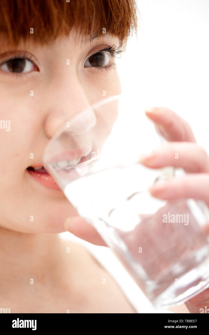 Healthy drinking water Stock Photo - Alamy