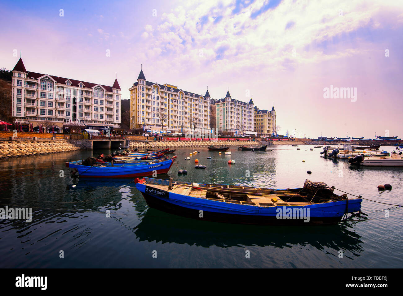Seaside city of Dalian Stock Photo - Alamy