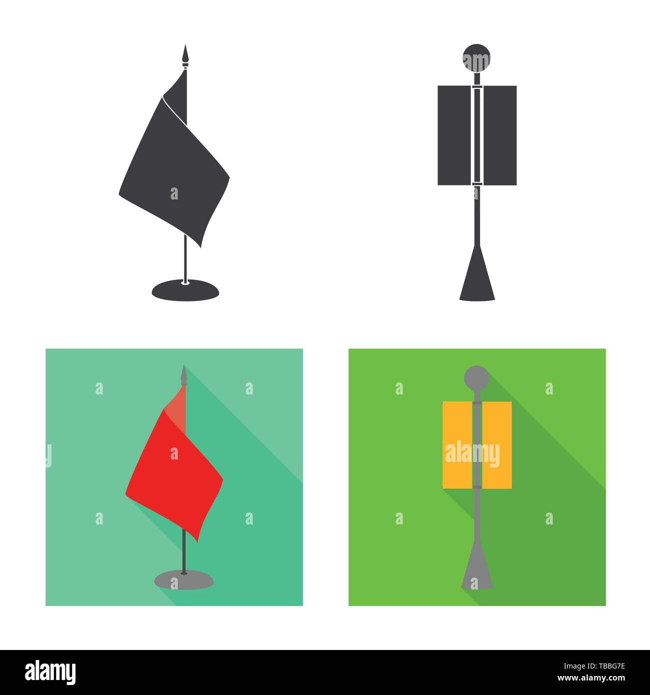 Vector design of texture and presentation sign. Collection of texture ...