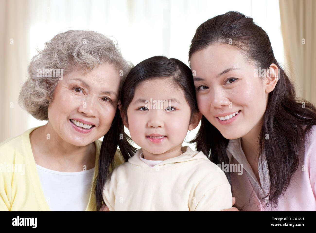 Three generations of family photos Stock Photo - Alamy
