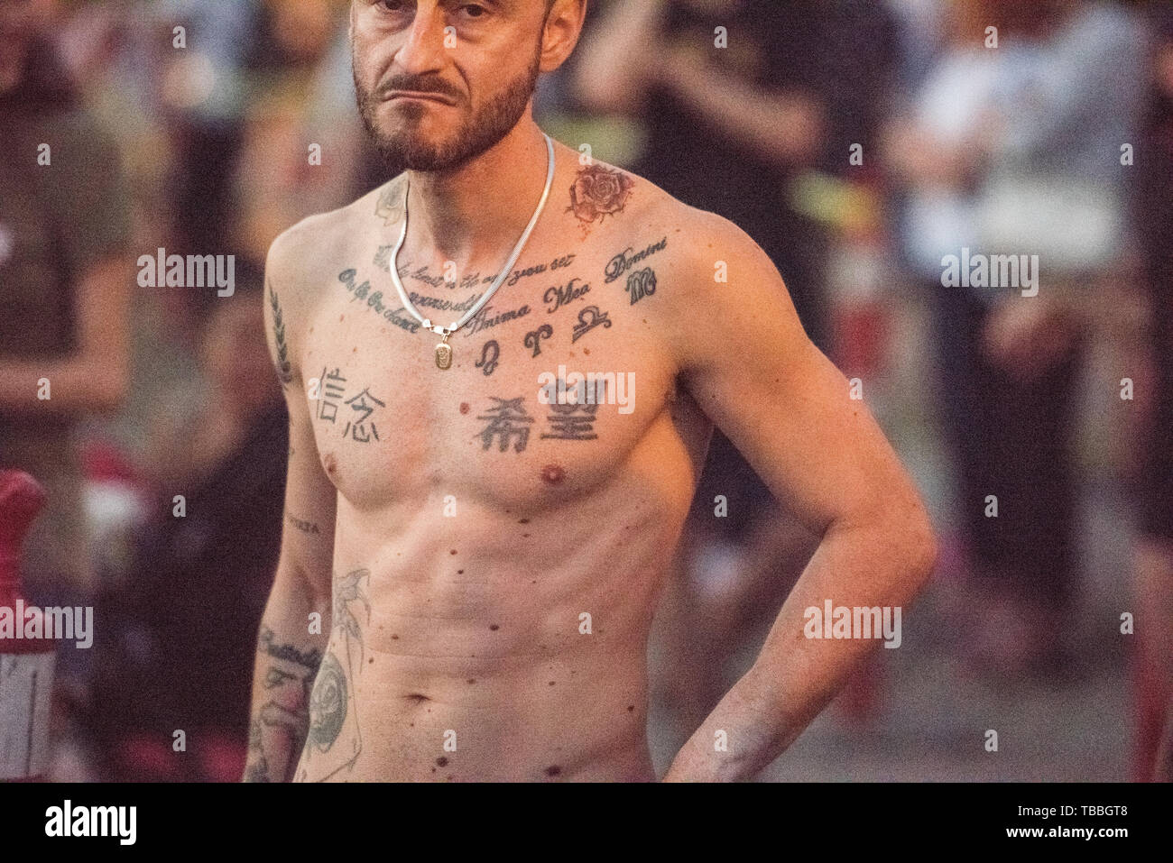 Many tattoos hi-res stock photography and images - Alamy