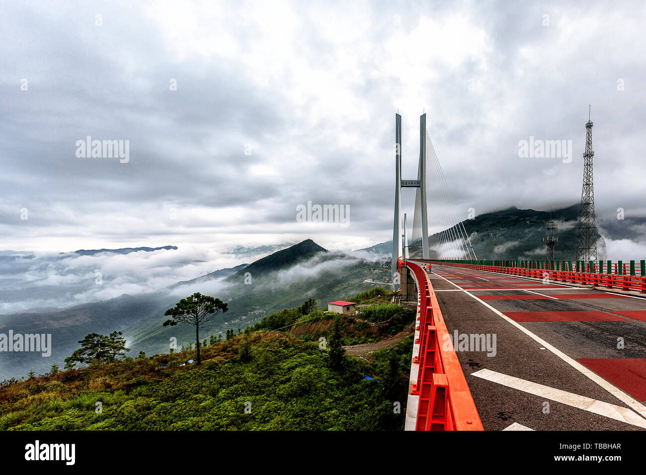 Beipanjiang First Bridge Stock Photo - Alamy