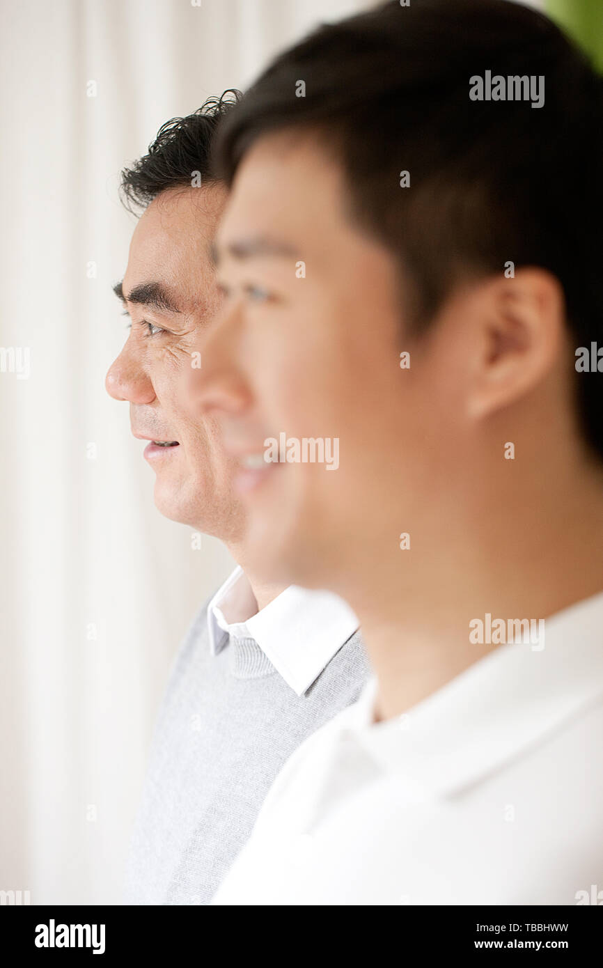 Portrait adult man father son hi-res stock photography and images - Alamy