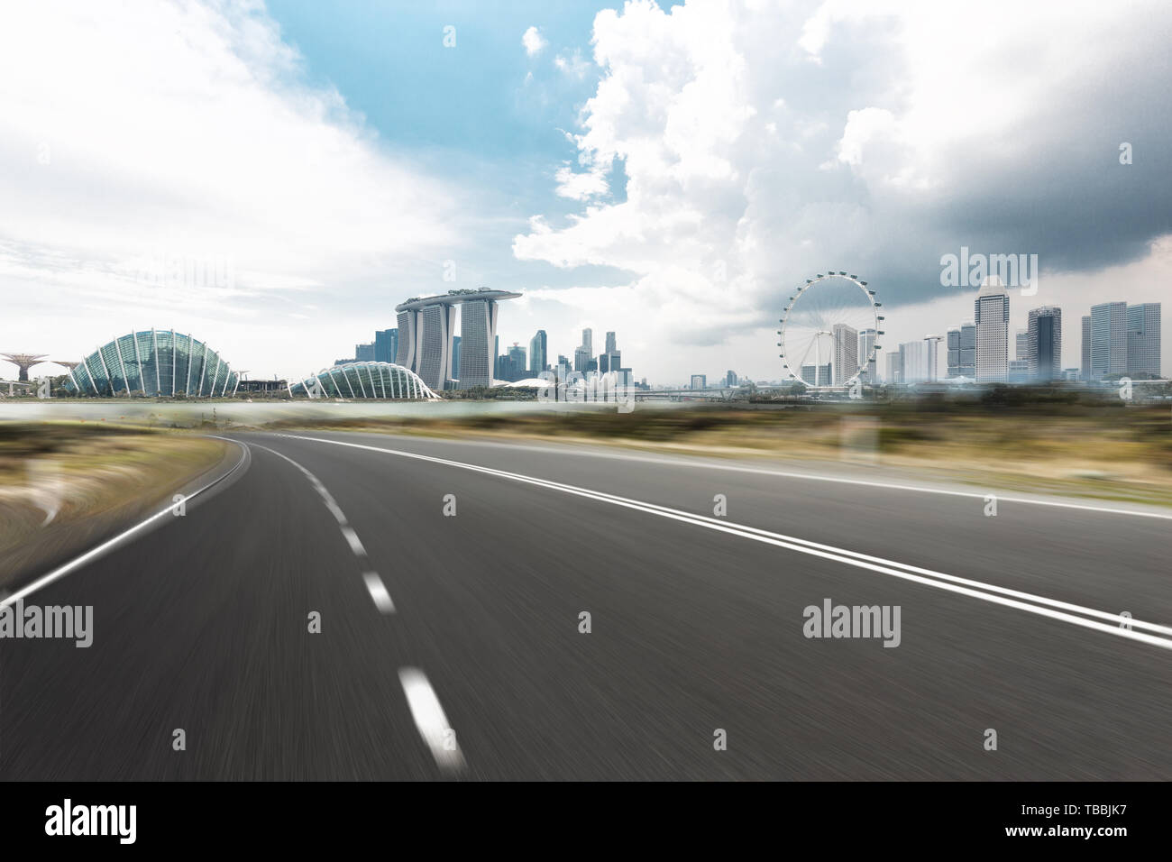 Fast expressway and transportation system hi-res stock photography and ...