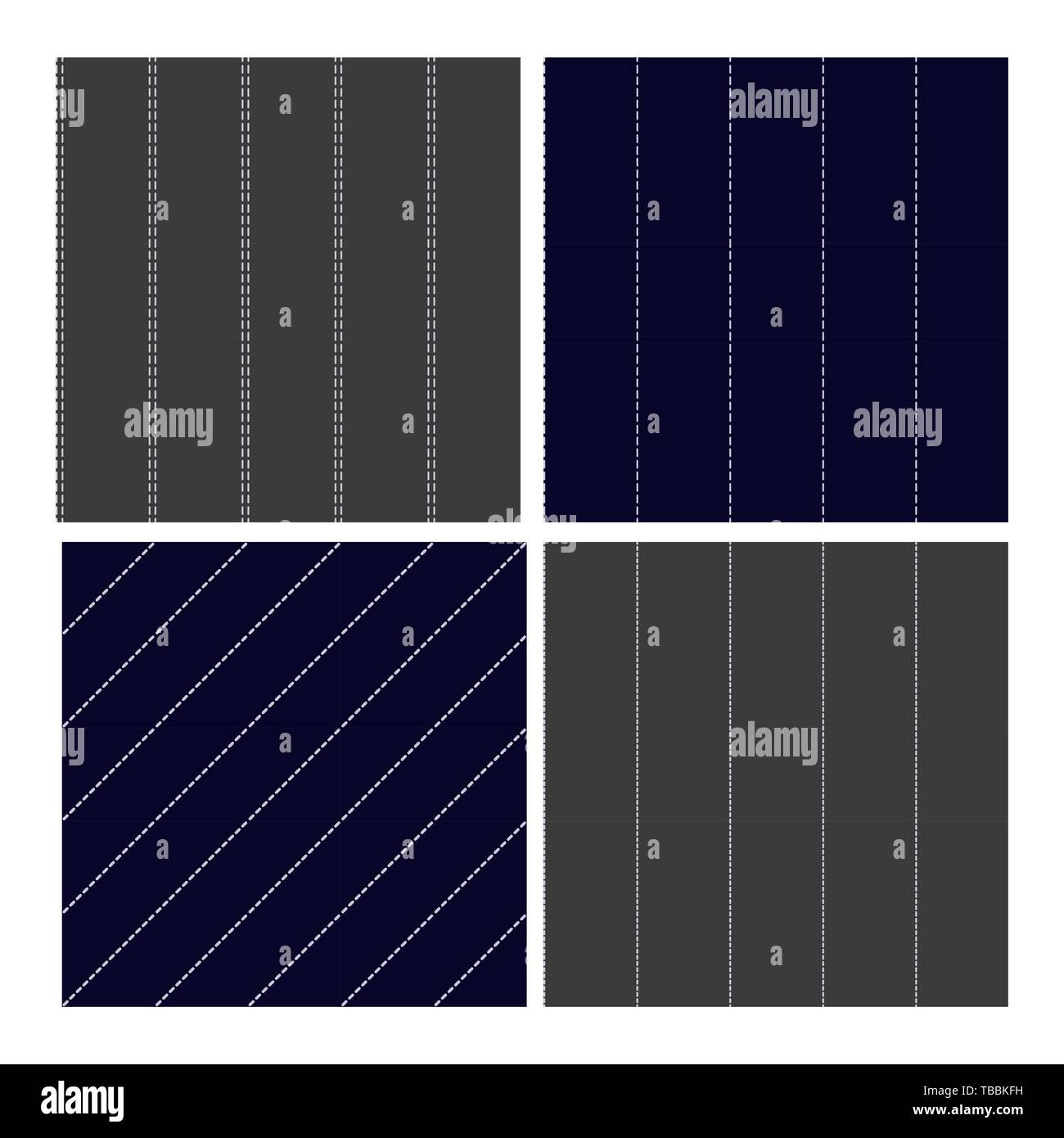 Seamless pattern different sewing Cut Out Stock Images & Pictures - Alamy