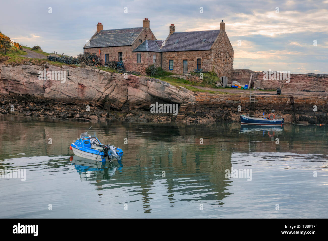 Cove, Cockburnspath, Berwickshire, Scotland, UK, Europe Stock Photo - Alamy