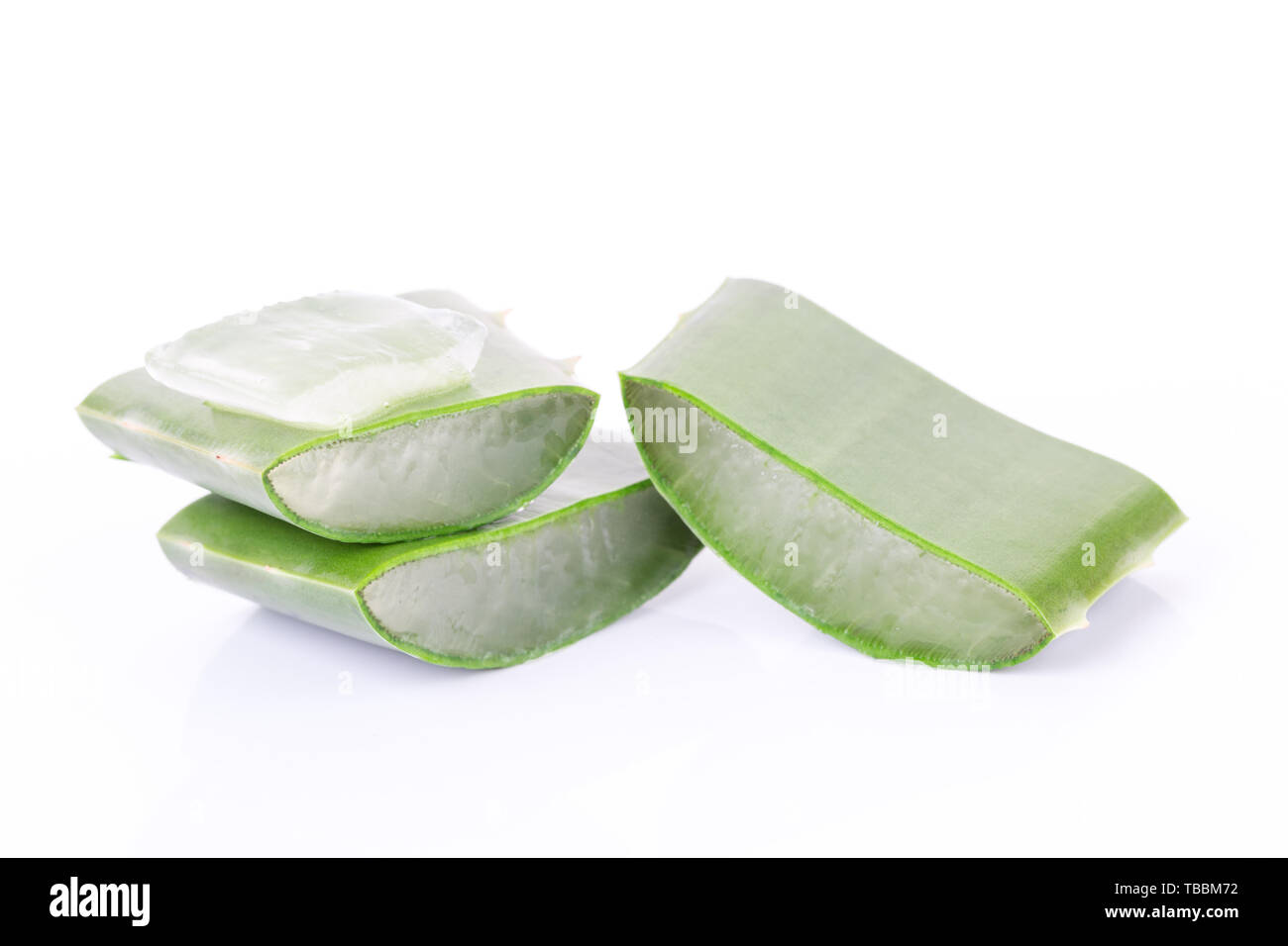 Fresh aloe vera Stock Photo - Alamy
