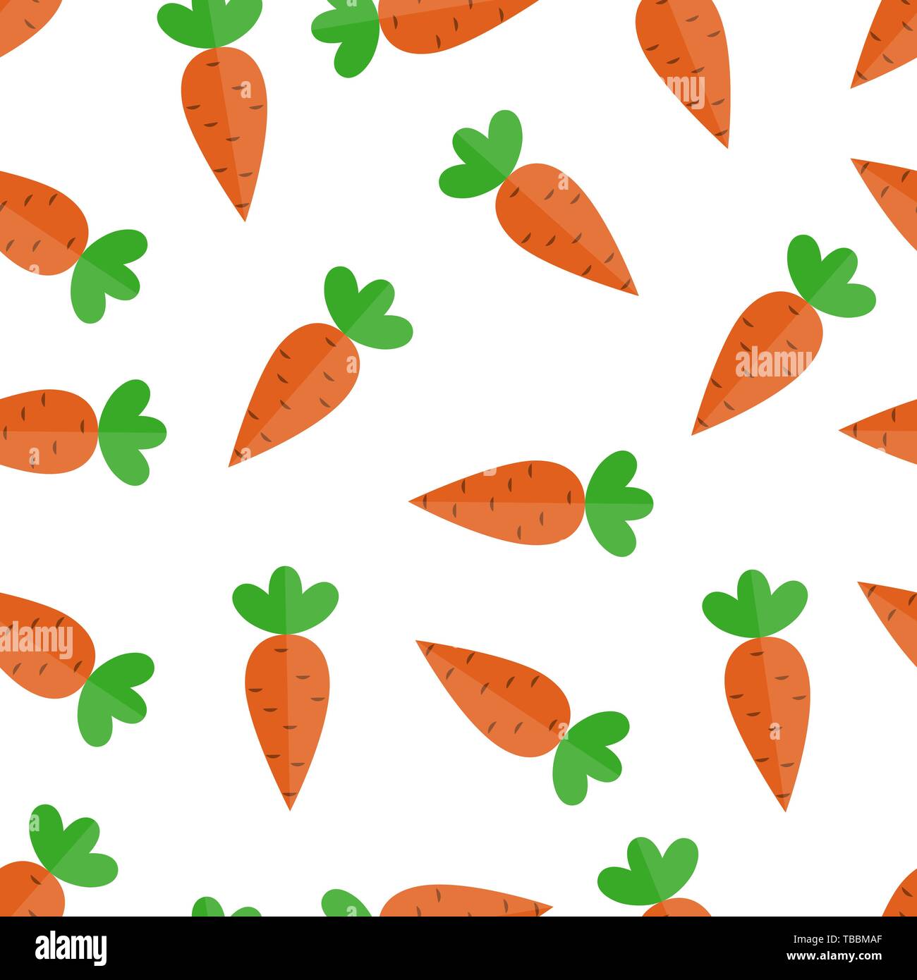 Seamless pattern with carrot fruit. Ideal for textiles, packaging ...
