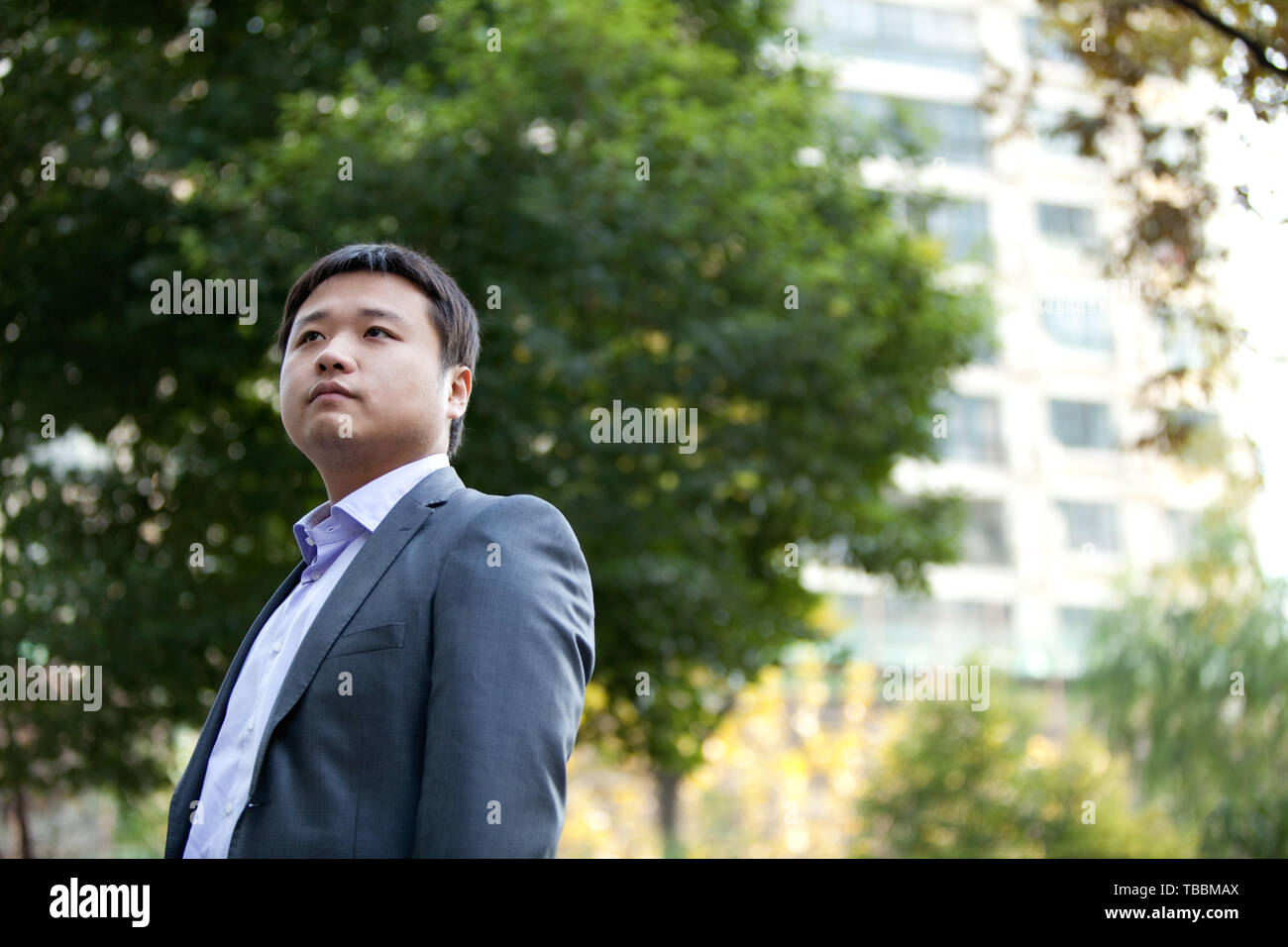 Business person standing outdoors hi-res stock photography and images ...