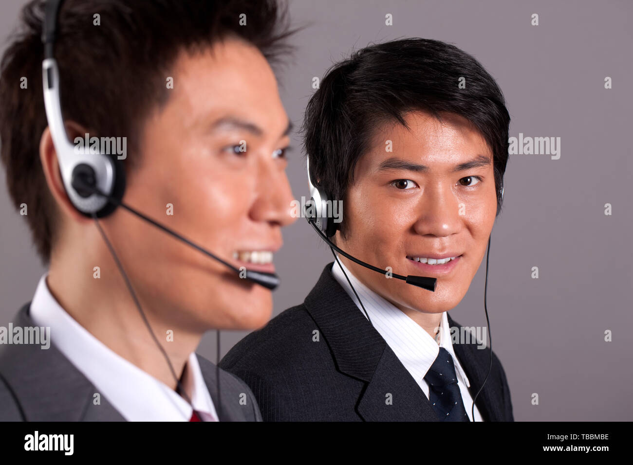 Customer service staff Stock Photo - Alamy