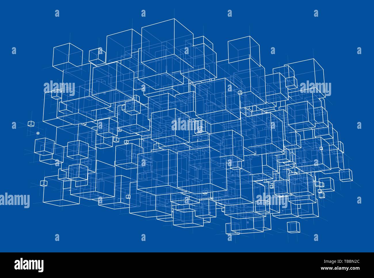 Vector abstract boxes background Stock Vector Image & Art - Alamy