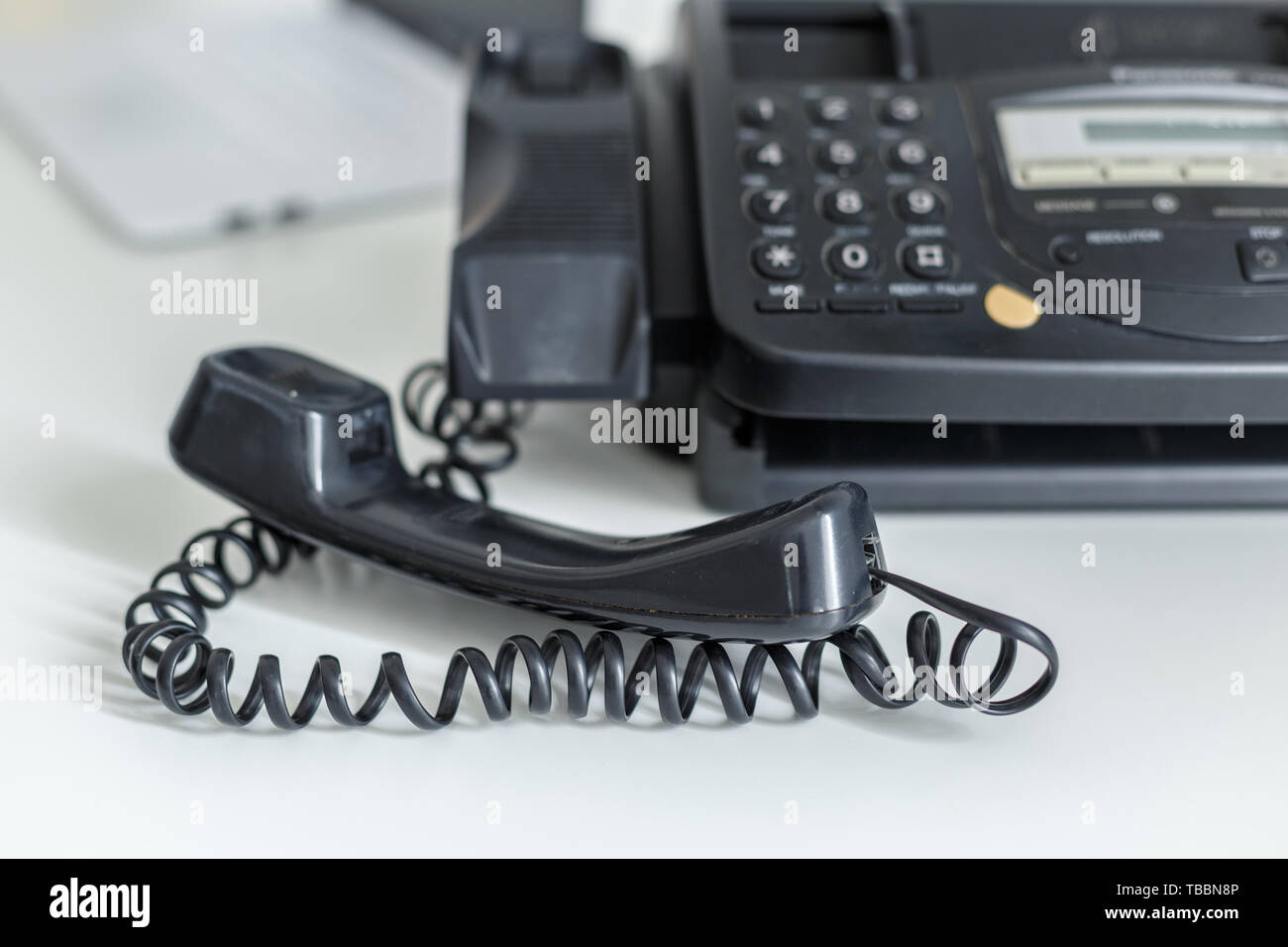 Fax machine button closeup hi-res stock photography and images - Alamy