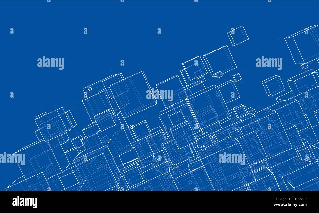 Vector abstract boxes background Stock Vector Image & Art - Alamy