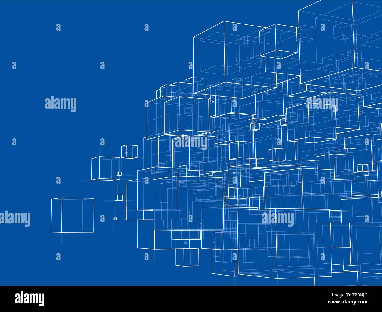Vector abstract boxes background Stock Vector Image & Art - Alamy