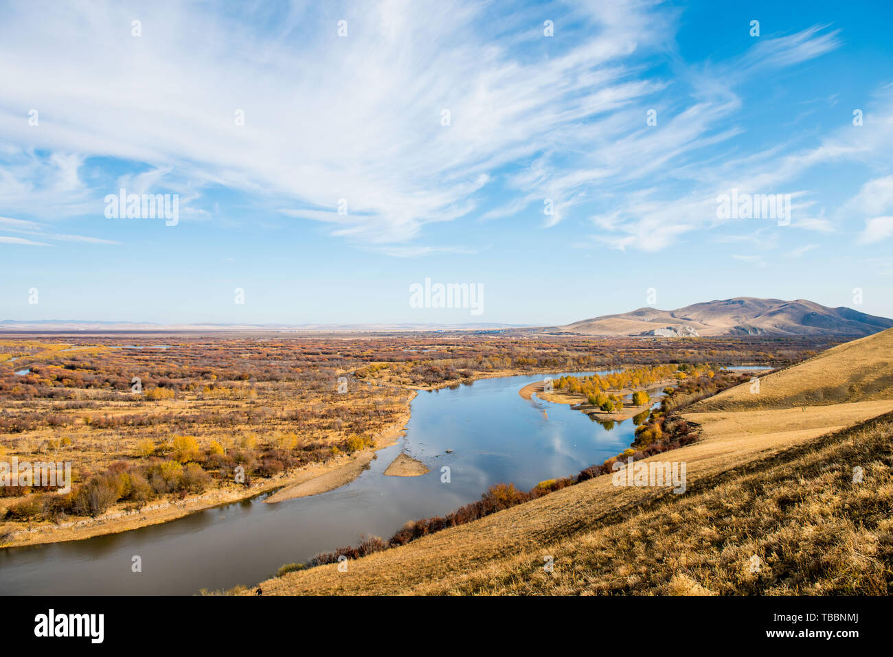 Autumn in Hulunbuir Stock Photo - Alamy