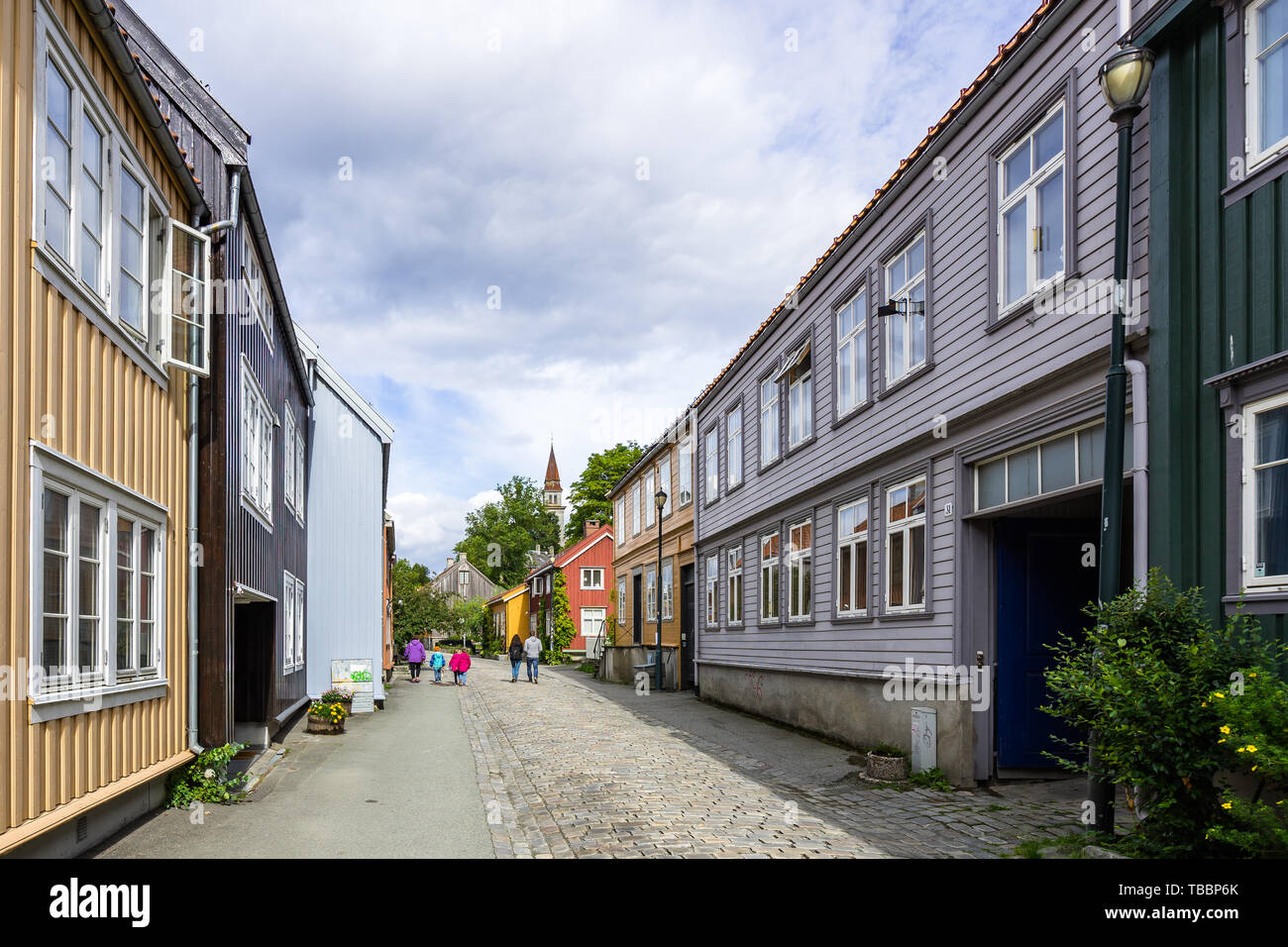 Typical neighborhood in nordic hi-res stock photography and images - Alamy