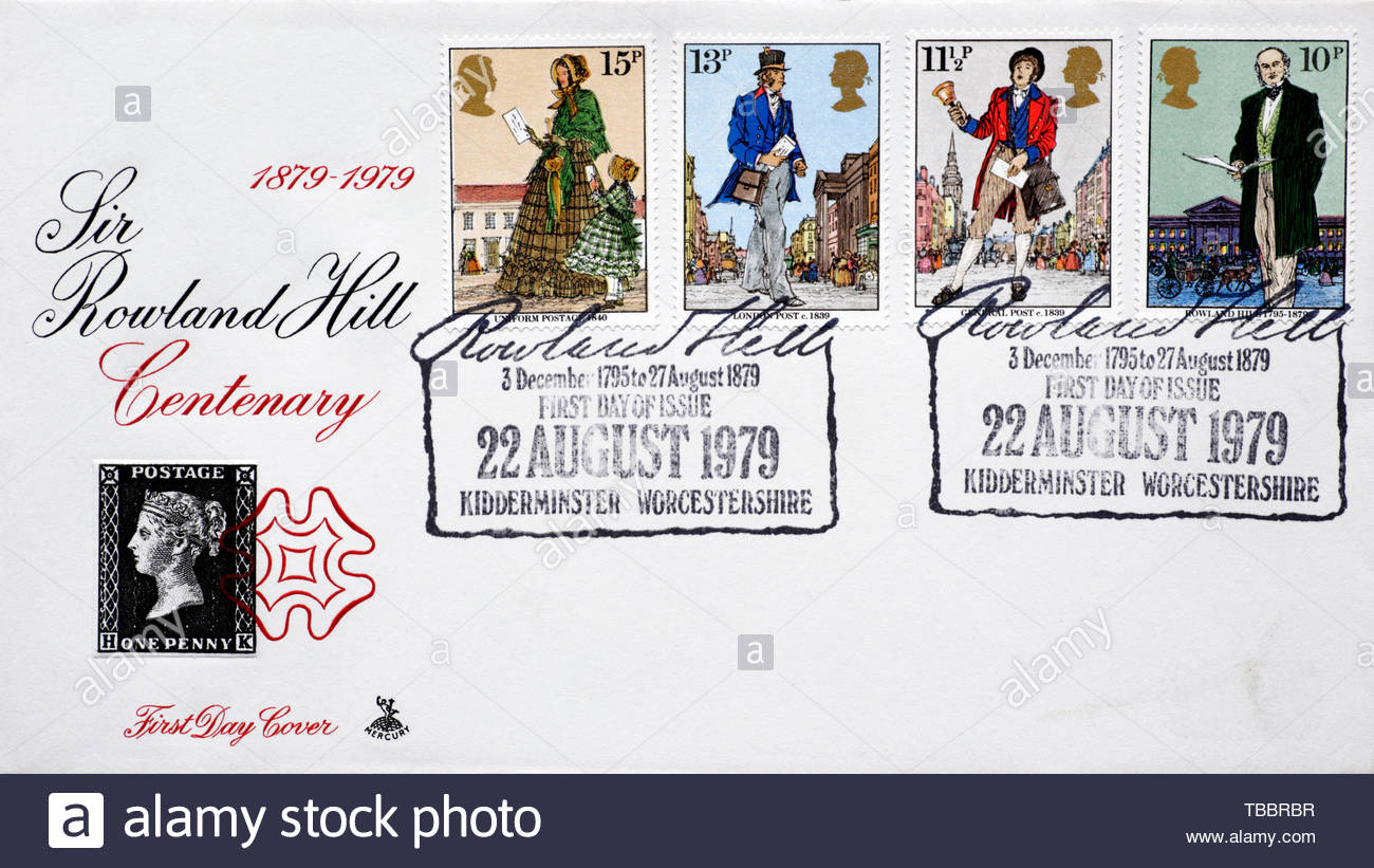 Vintage british post office royal mail first day cover stamps hi-res ...