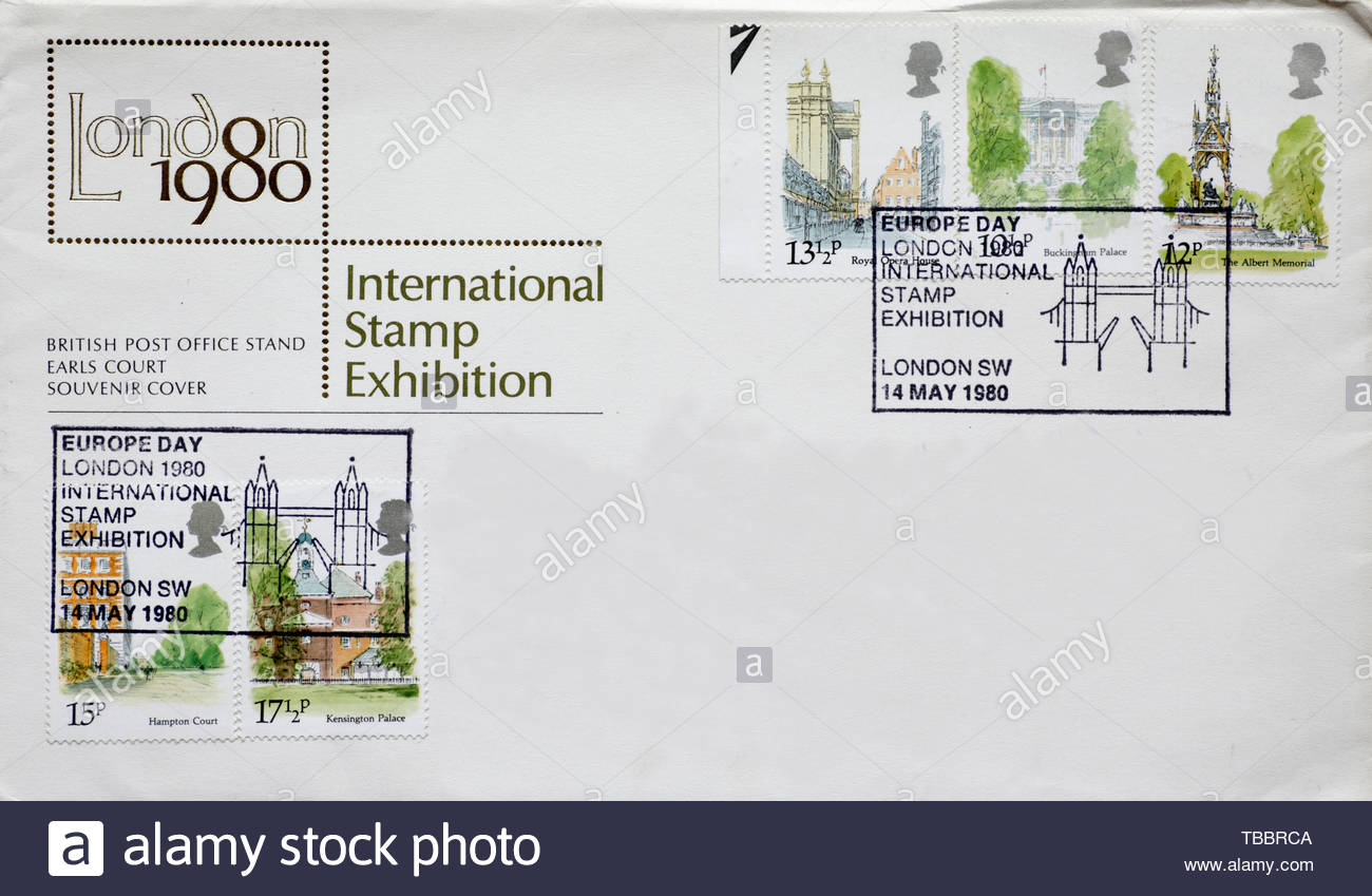 1980 uk postage stamp hi-res stock photography and images - Alamy