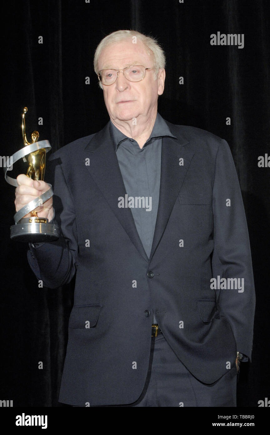Actor Michael Caine, recipient of the Lifetime Achievement Award ...