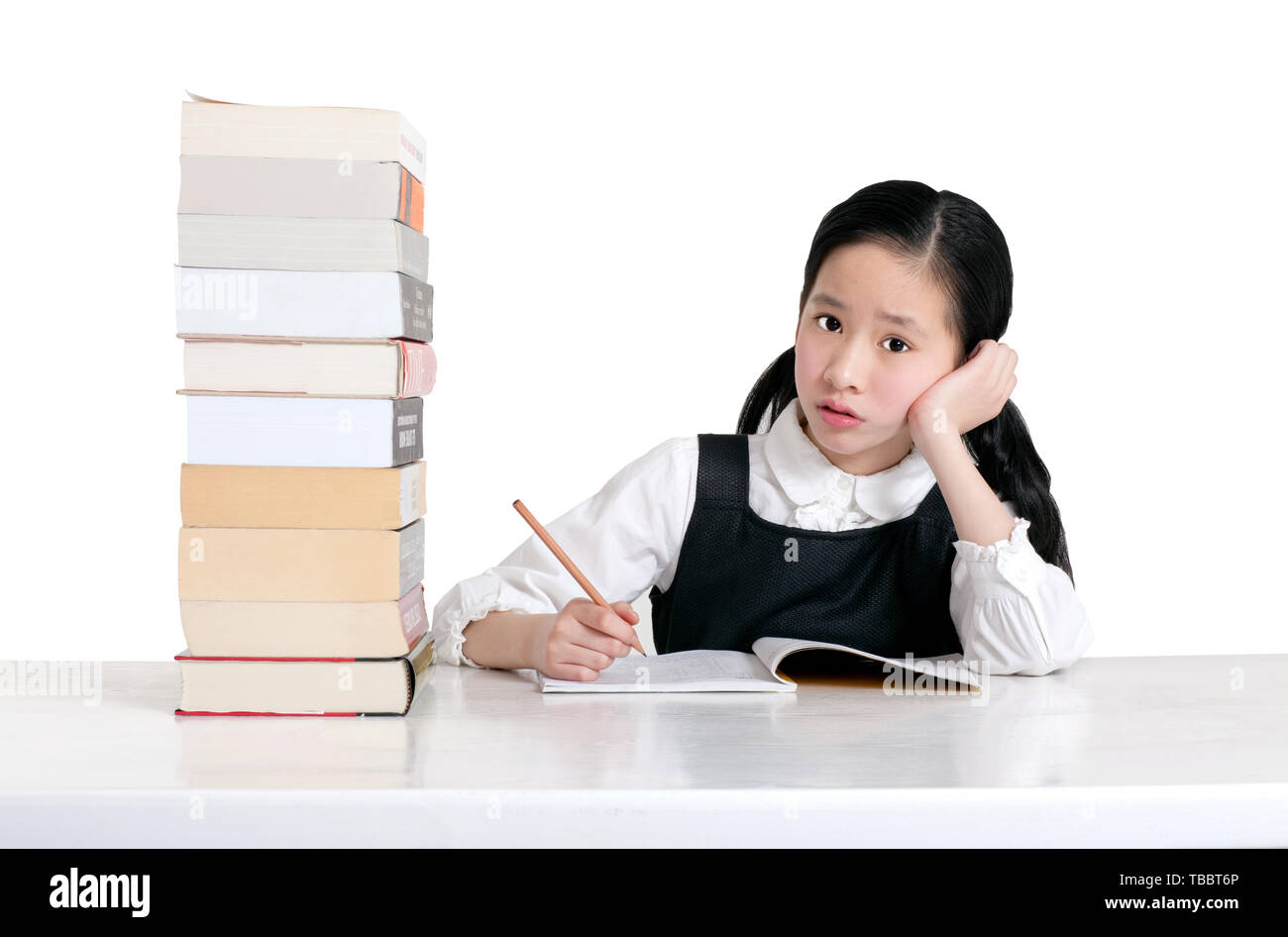 Students are overburdened with class work Stock Photo - Alamy