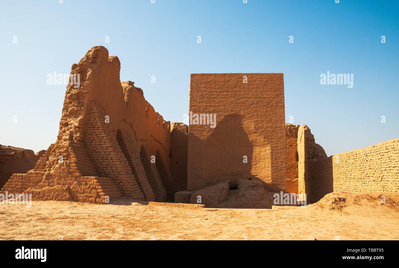 ancient city of gaochang Stock Photo - Alamy