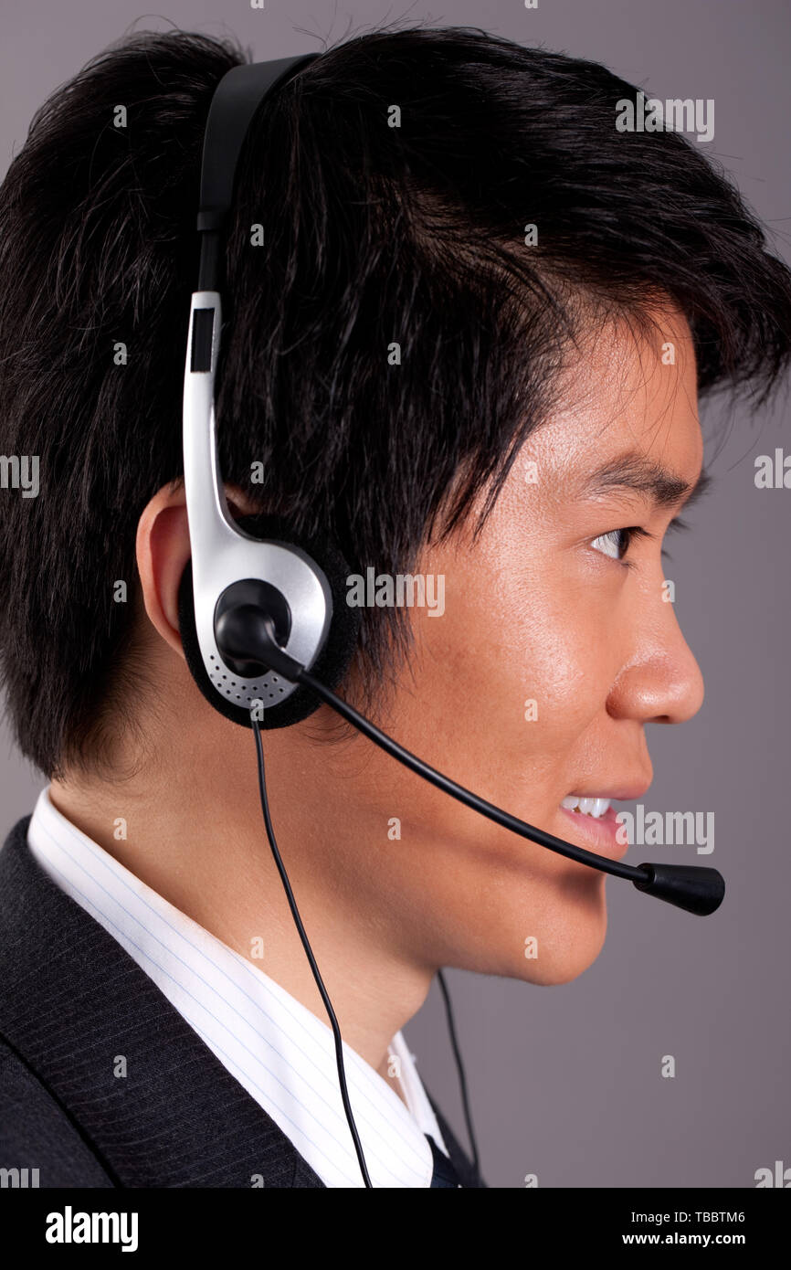 Customer service staff Stock Photo - Alamy