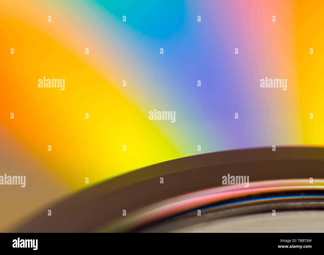 Reflection light on dvd disc hi-res stock photography and images - Alamy