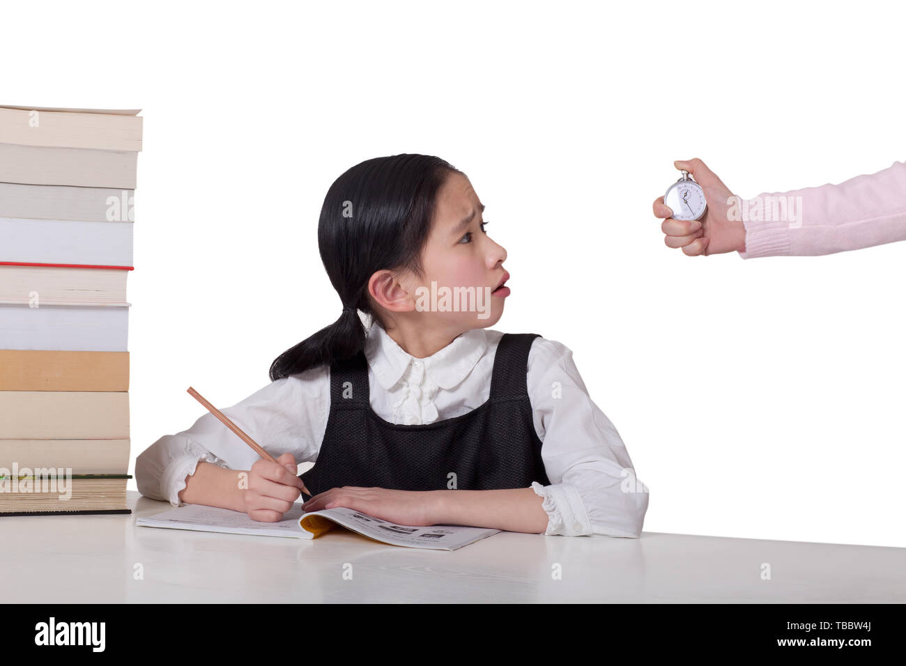 Students are overburdened with class work Stock Photo - Alamy