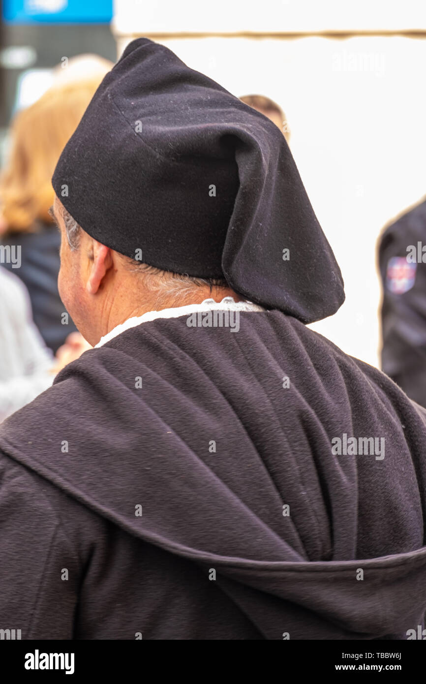 Fascinating beauty of the traditional sardinian costumes, still worn in ...