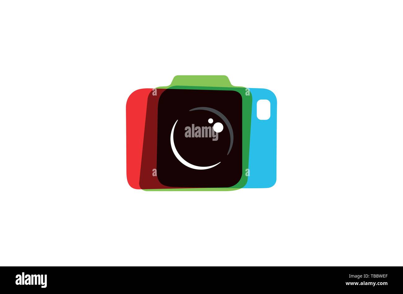 Creative Colorful Abstract Camera Logo Design Symbol Vector ...