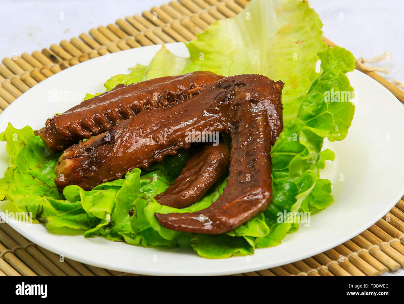Delicious duck wings hi-res stock photography and images - Alamy