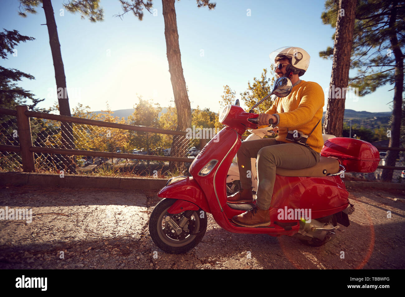 Traveling by motorcycle hi-res stock photography and images - Alamy