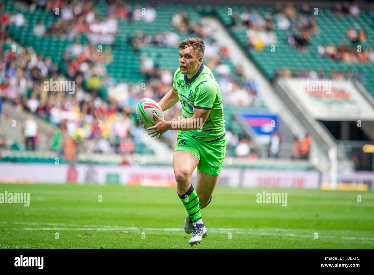 Twickenham, England, 25th May 2019 HSBC London Sevens, RFU Rugby ...
