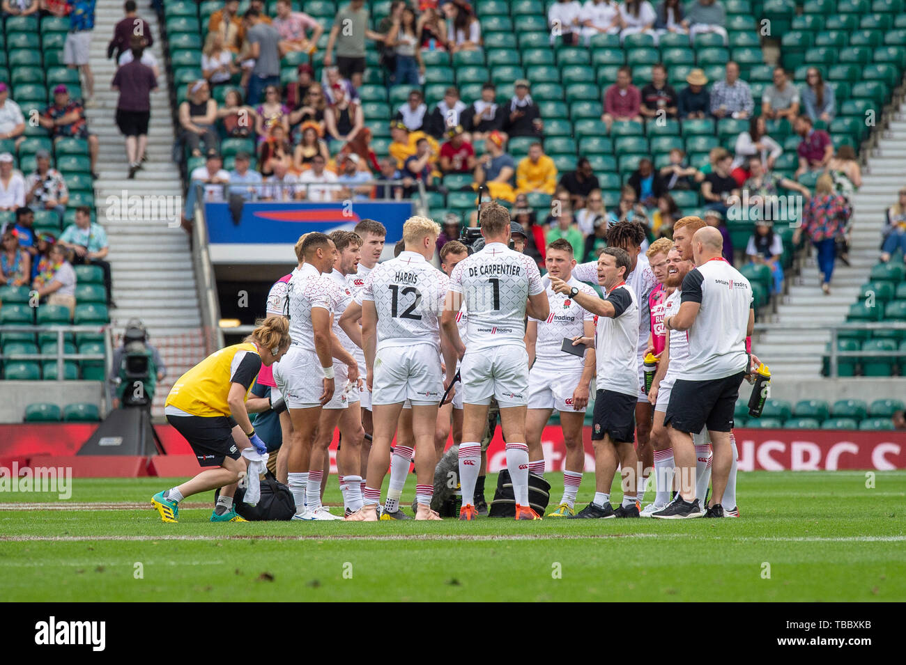 England sevens head coach simon amor hi-res stock photography and ...