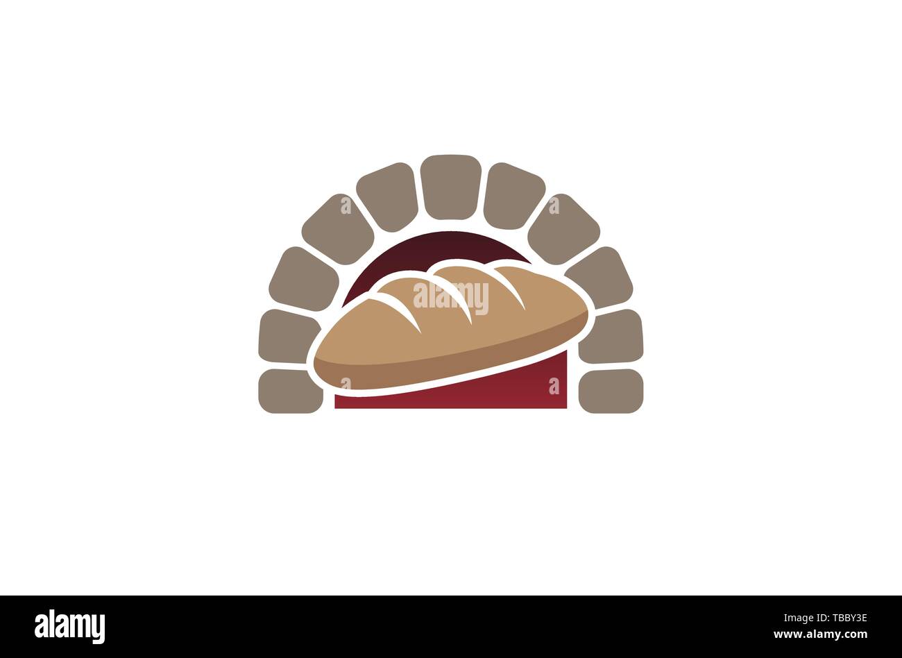 Creative Traditional Oven Bread Logo Design Symbol Vector Illustration creative-traditional-oven-bread-logo-design-symbol-vector-illustration