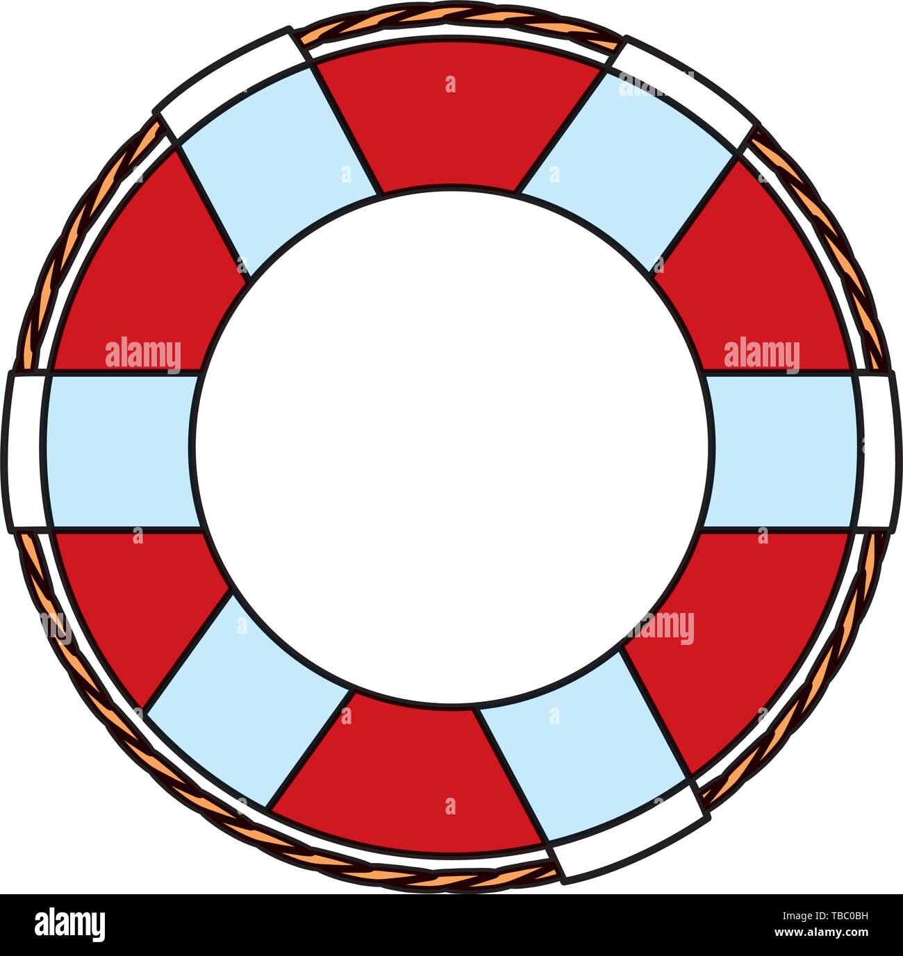 float lifeguard maritime isolated icon Stock Vector Image & Art - Alamy