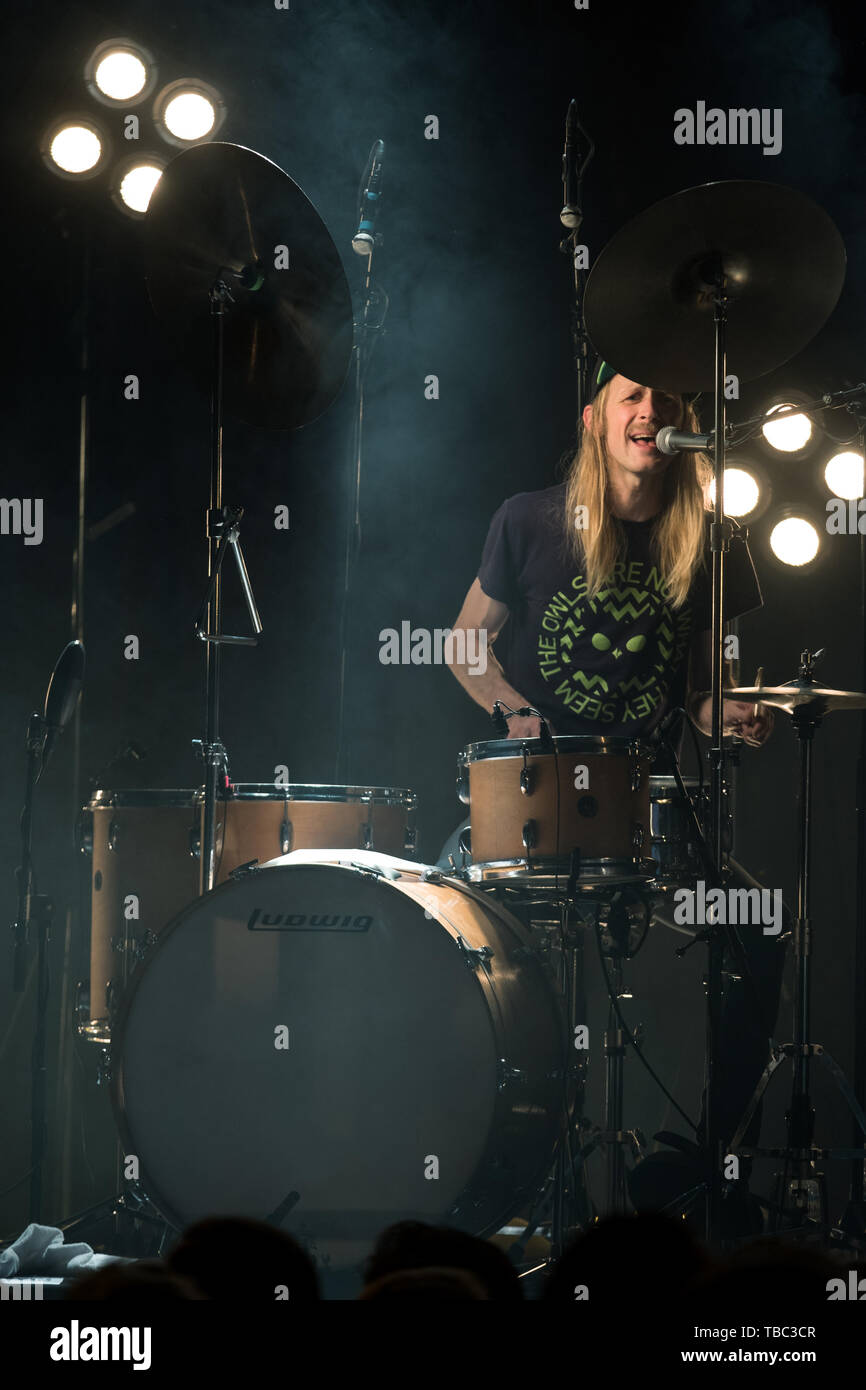 Norway, Stavanger - December 14, 2017. The Norwegian rock band BigBang ...