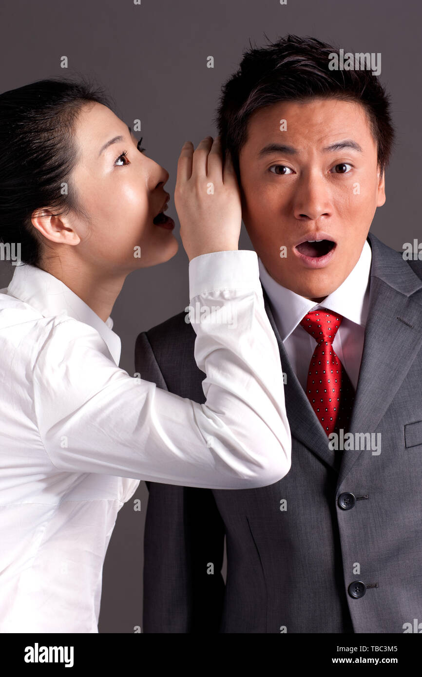 Business people's self-confidence in the workplace Stock Photo - Alamy