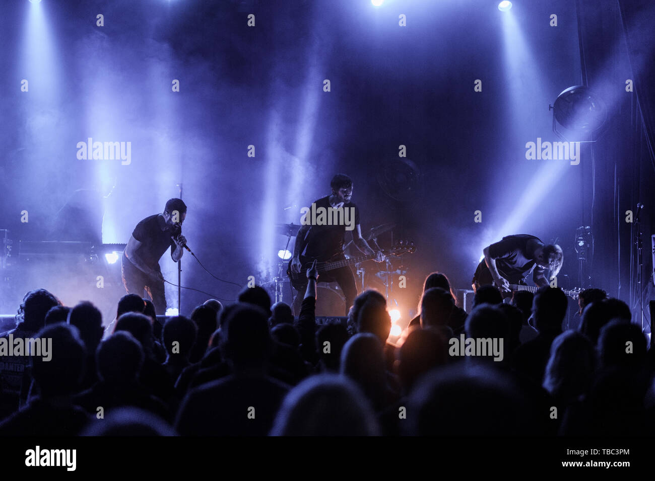 Norway, Stavanger - April 6, 2019. The German progressive metal band ...