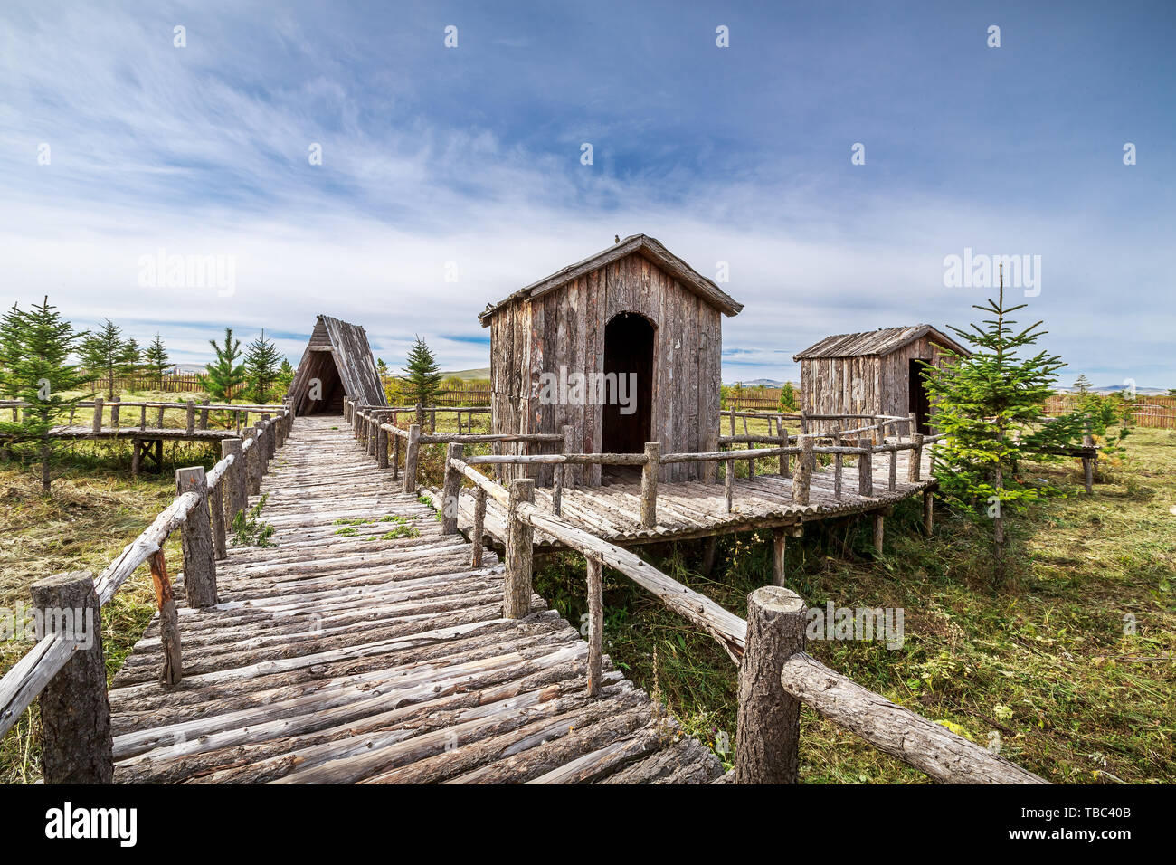 The cabin in the Great Khan Palace Stock Photo - Alamy