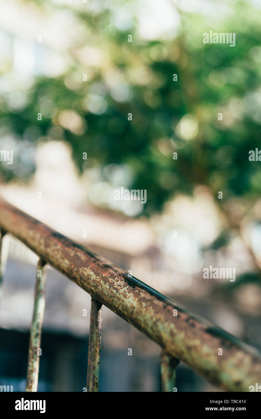 Hold the ladder armrest Stock Photo - Alamy
