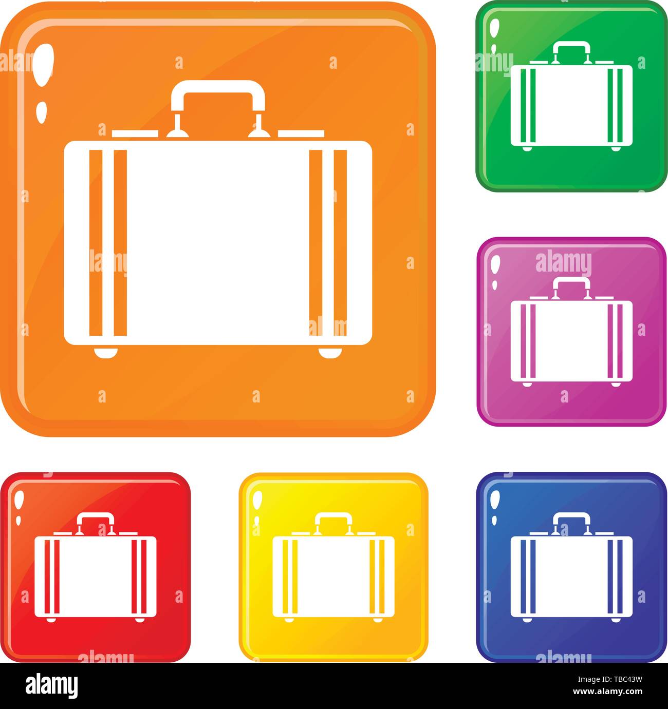 Diplomat icons set vector color Stock Vector Image & Art - Alamy