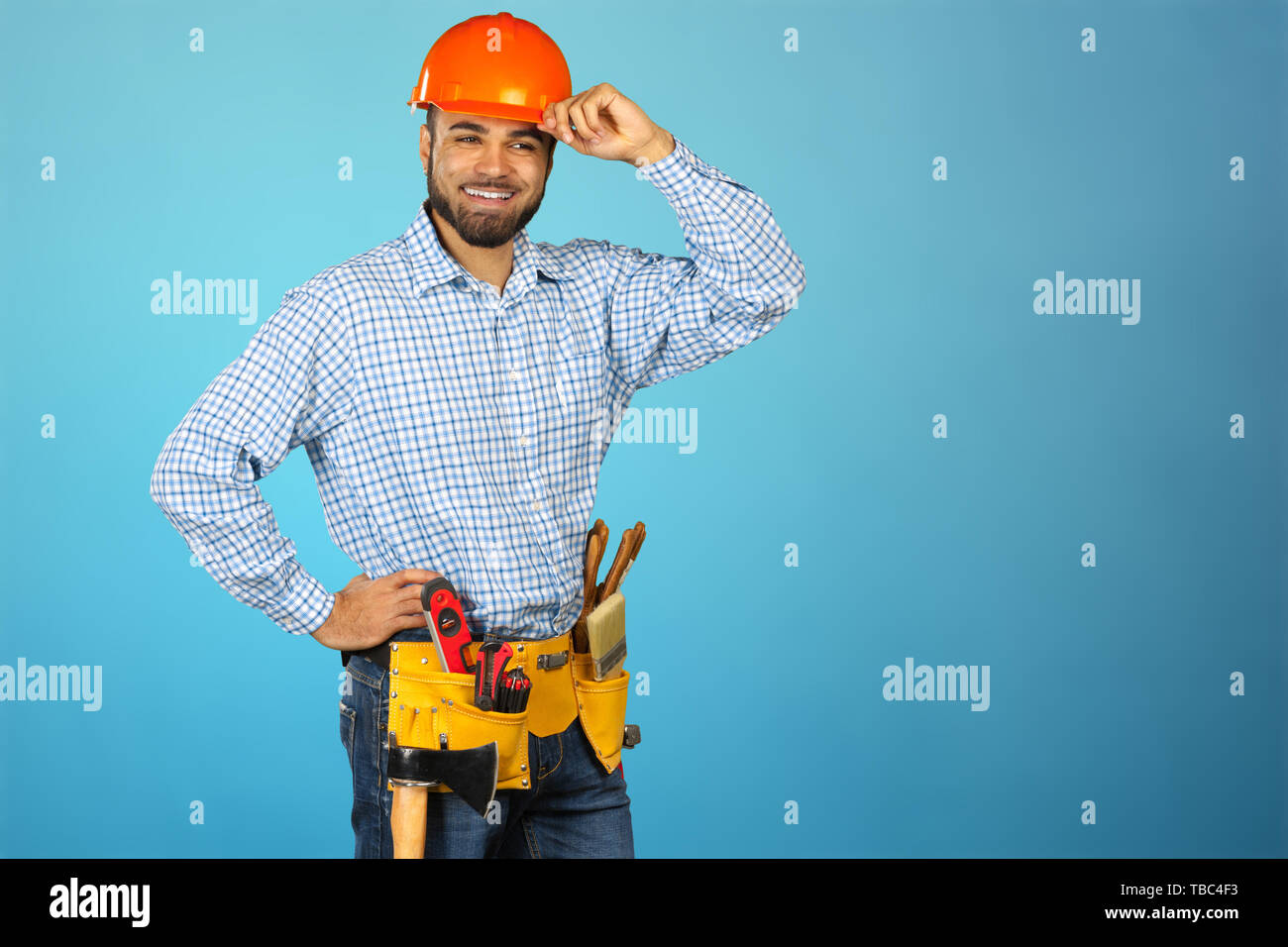 male construction worker Stock Photo - Alamy