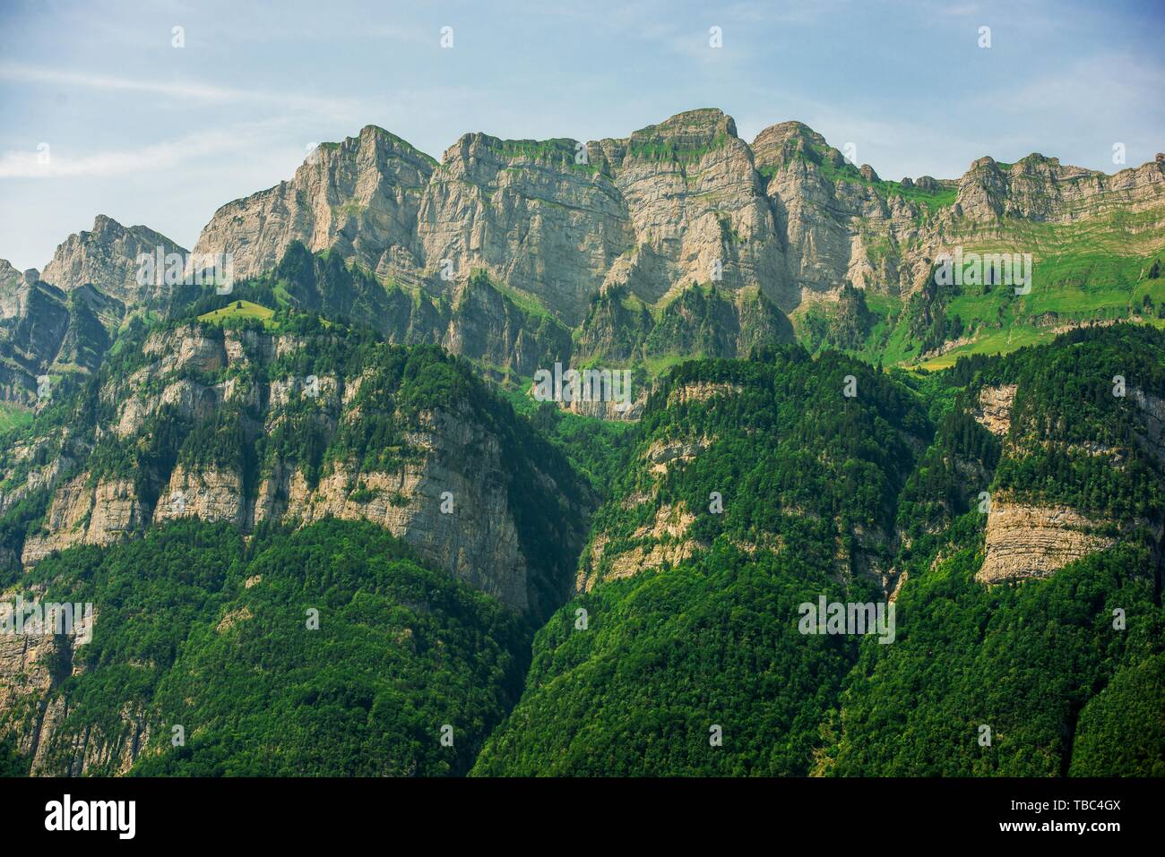 Swiss Mountain Landscape. Interlaken, Switzerland Stock Photo - Alamy